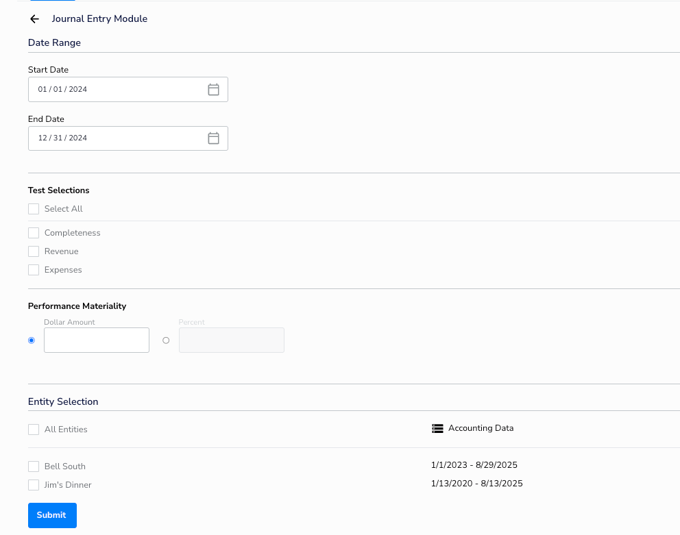 Journal Entry Testing Overview and Requesting the Module – Audit Sight Inc.