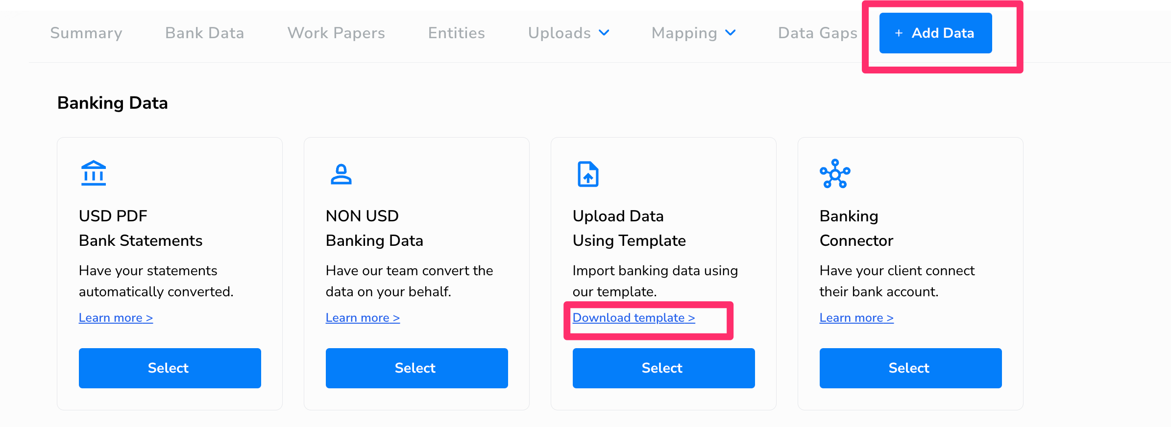 Uploading Foreign Currency Banking Data Using the Audit Sight Template ...